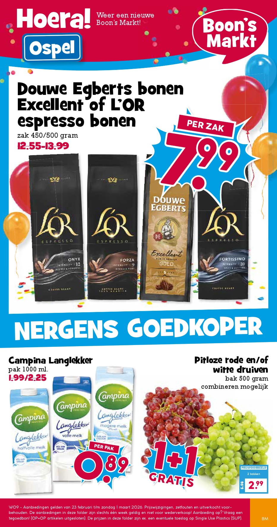 Boon's Markt Folder Volgende Week 9